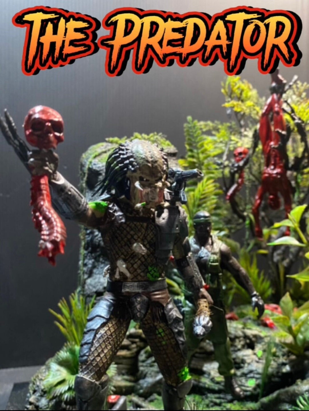 Predator Diorama Hand Crafted & 3D Printed - Etsy