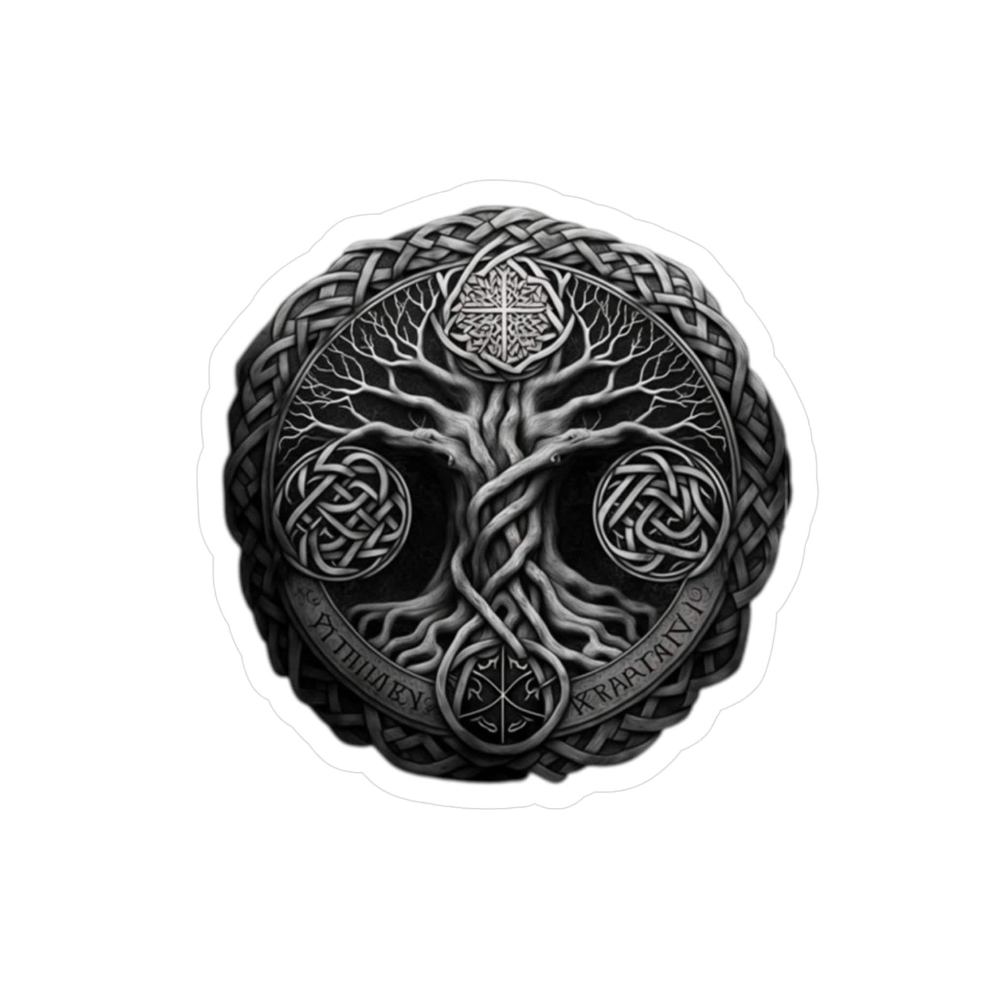 Tree of Life With Celtic Knots Decals - Etsy