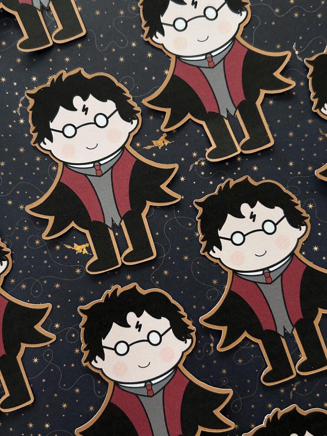 Sorcerers & Cloaks Sticker Harry Potter the Chosen One Hogwarts ...