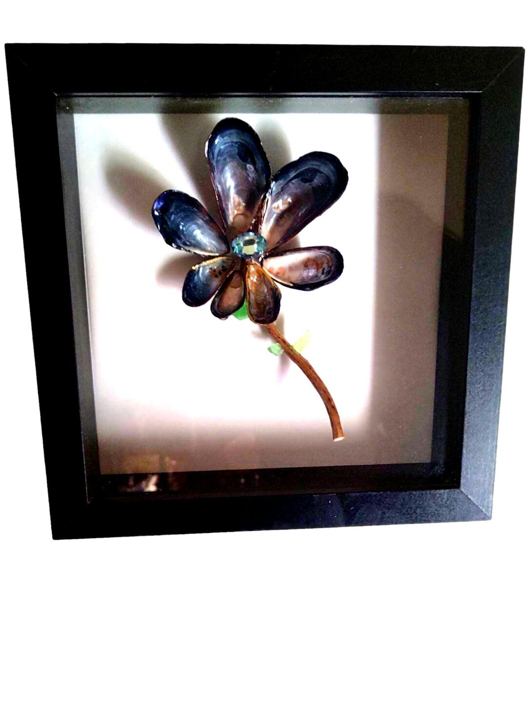 Nautical Wall Art -muscle Shell Flower - Etsy