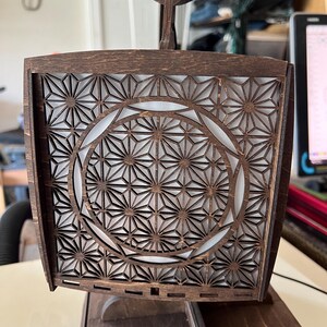 Handcrafted Laser Cut USB Powered Table Lamp Portable - Etsy
