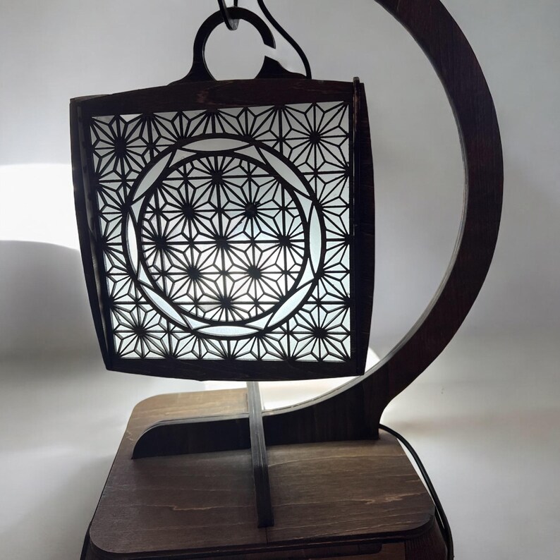 Handcrafted Laser Cut USB Powered Table Lamp Portable - Etsy