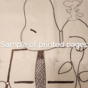 Snoopy and Woodstock Christmas Pattern Download PDF - Etsy