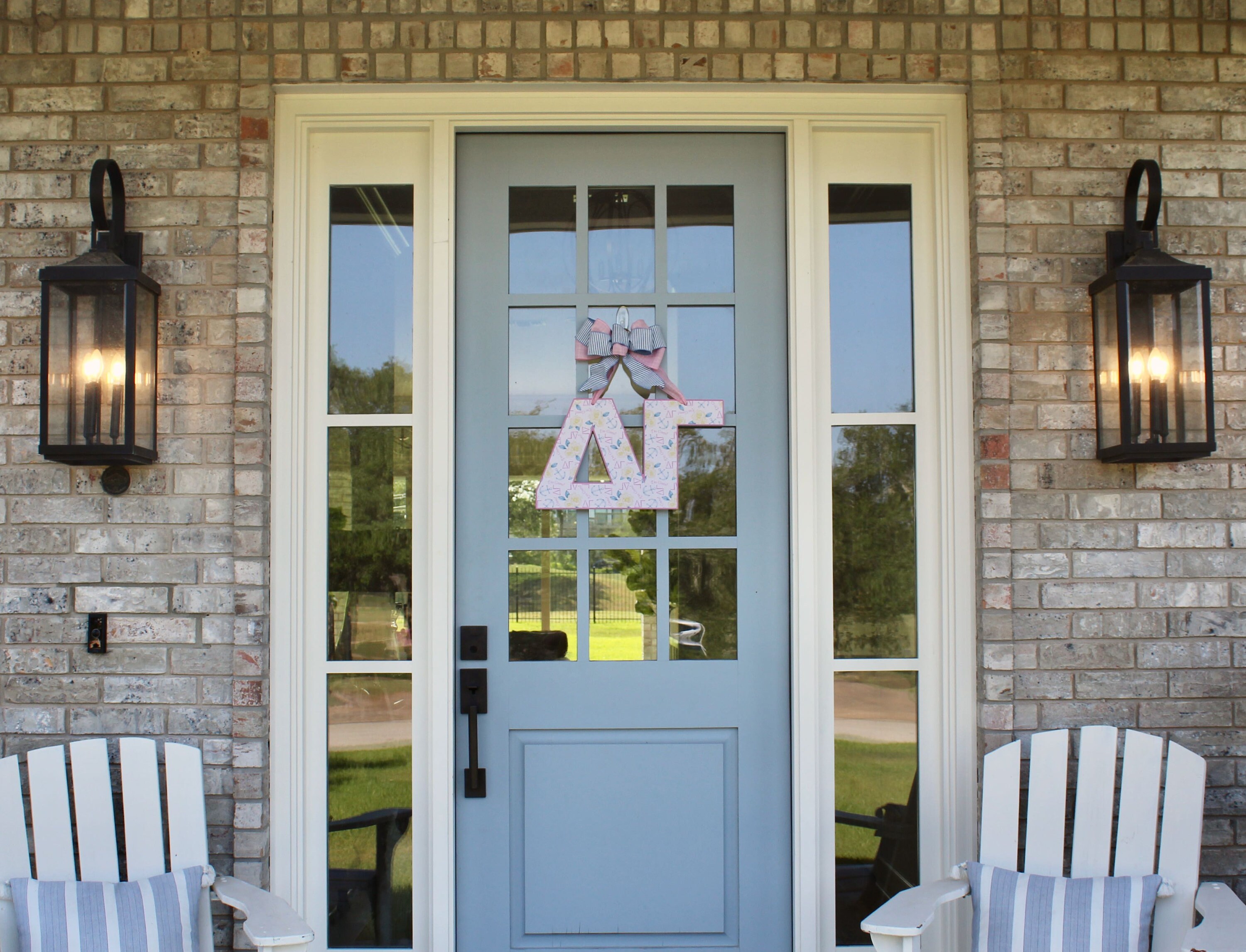 Door Hanger Sorority: Delta Gamma - Etsy