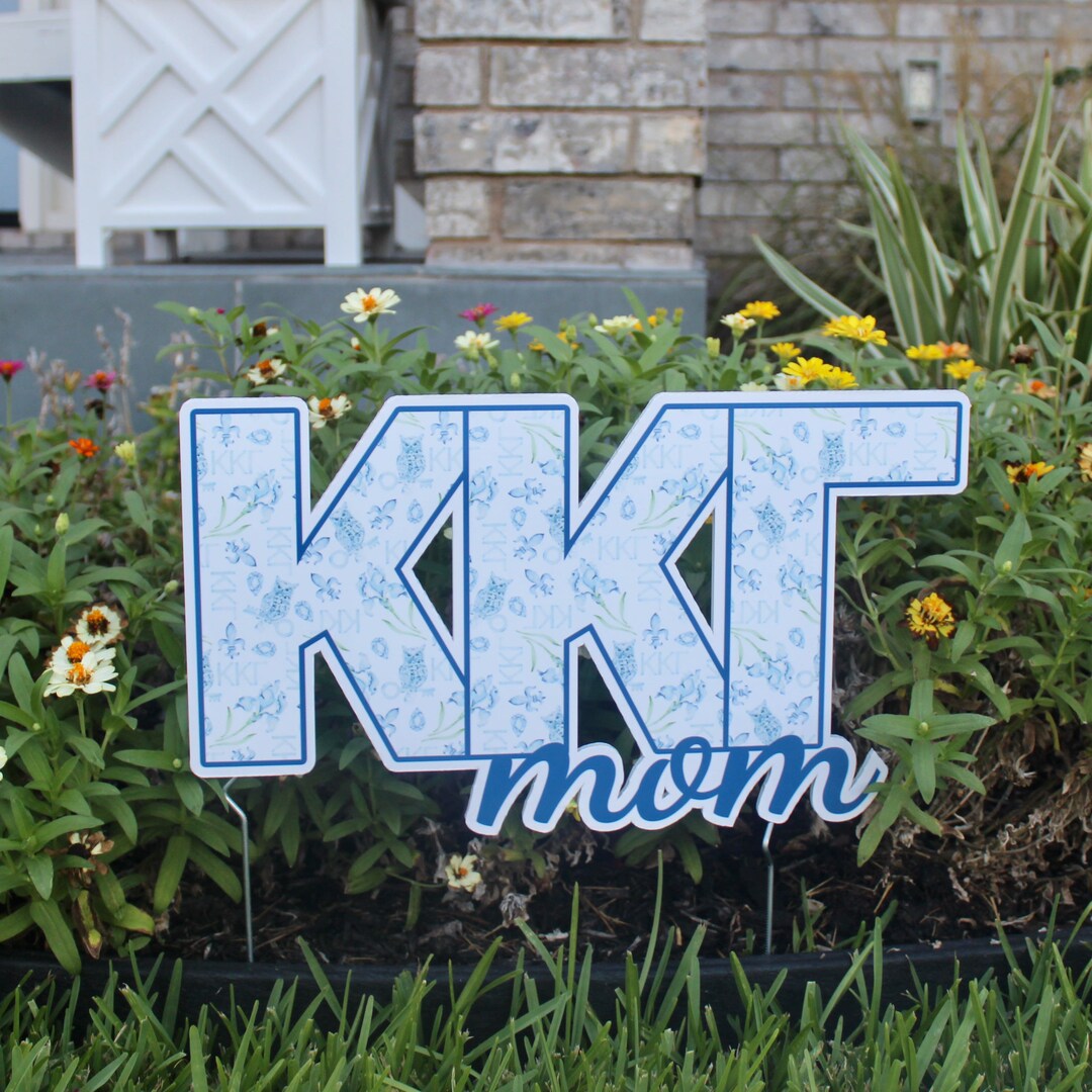 Garden Stake: Kappa Mom (kappa Kappa Gamma, Sorority, Greek, Mom) - Etsy