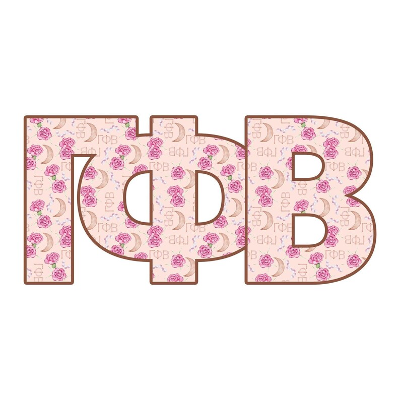 Gamma Phi Beta Acrylic Shelf Decor - Etsy
