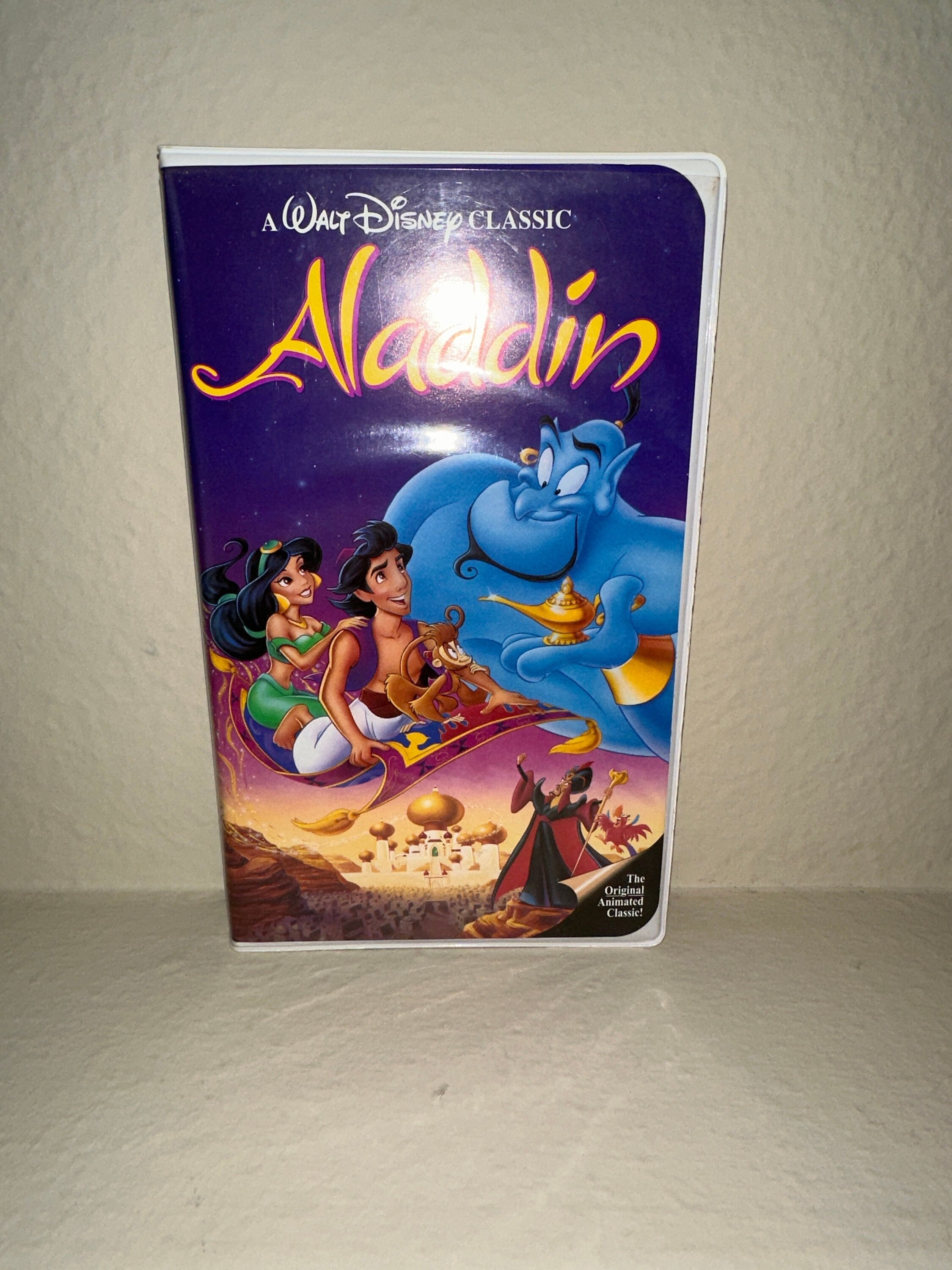Aladdin Vhs Classic Black Diamond Edition Etsy