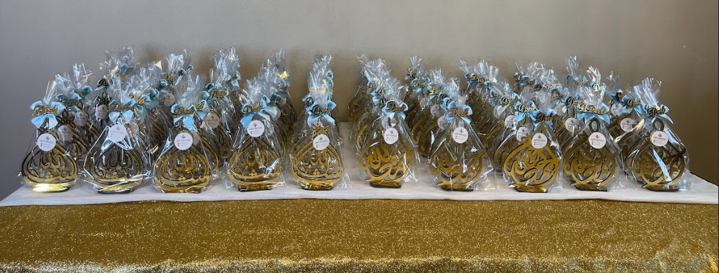 Islamic Favors , Mashallah , Acylic Favor , Wedding Gift , Baby Shower ...