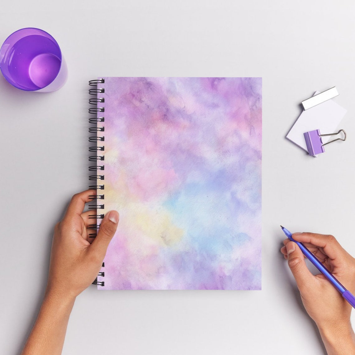 40 Pastel Cotton Candy Gradient Pattern Digital Papers, Gift Wrapping ...