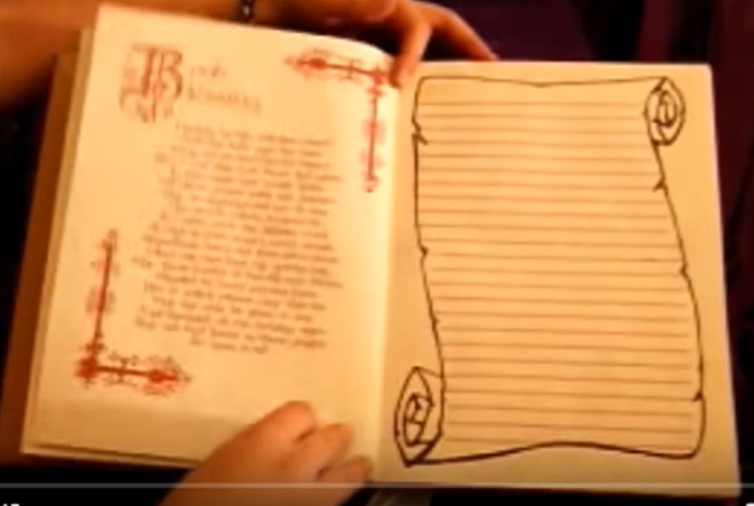 104pgs SPELL PAGES for Traveling Book of Shadows Witches Spell Book ...