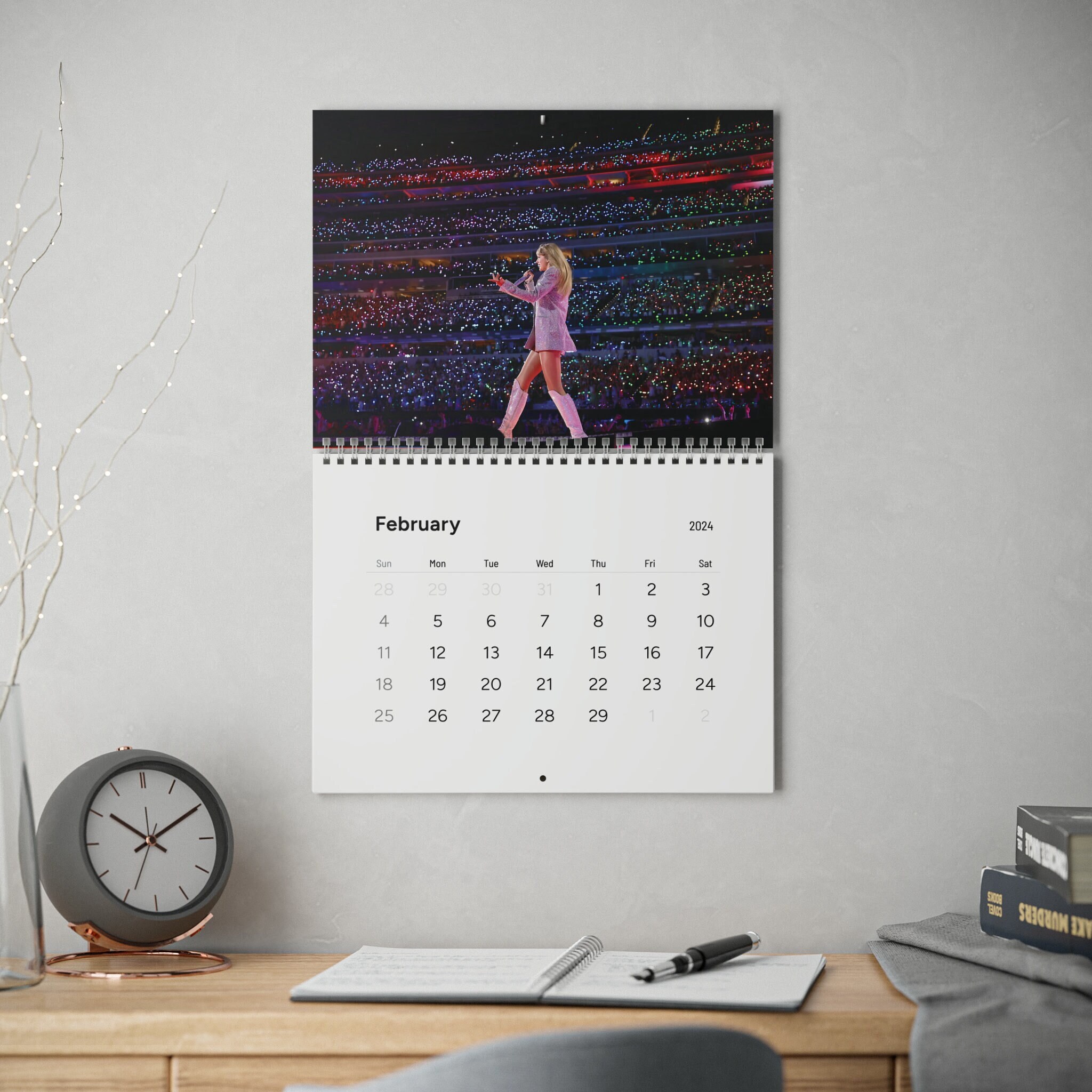 2024 ERA Wall Calendar, Taylor All Albums Calendar sold by Registry ...