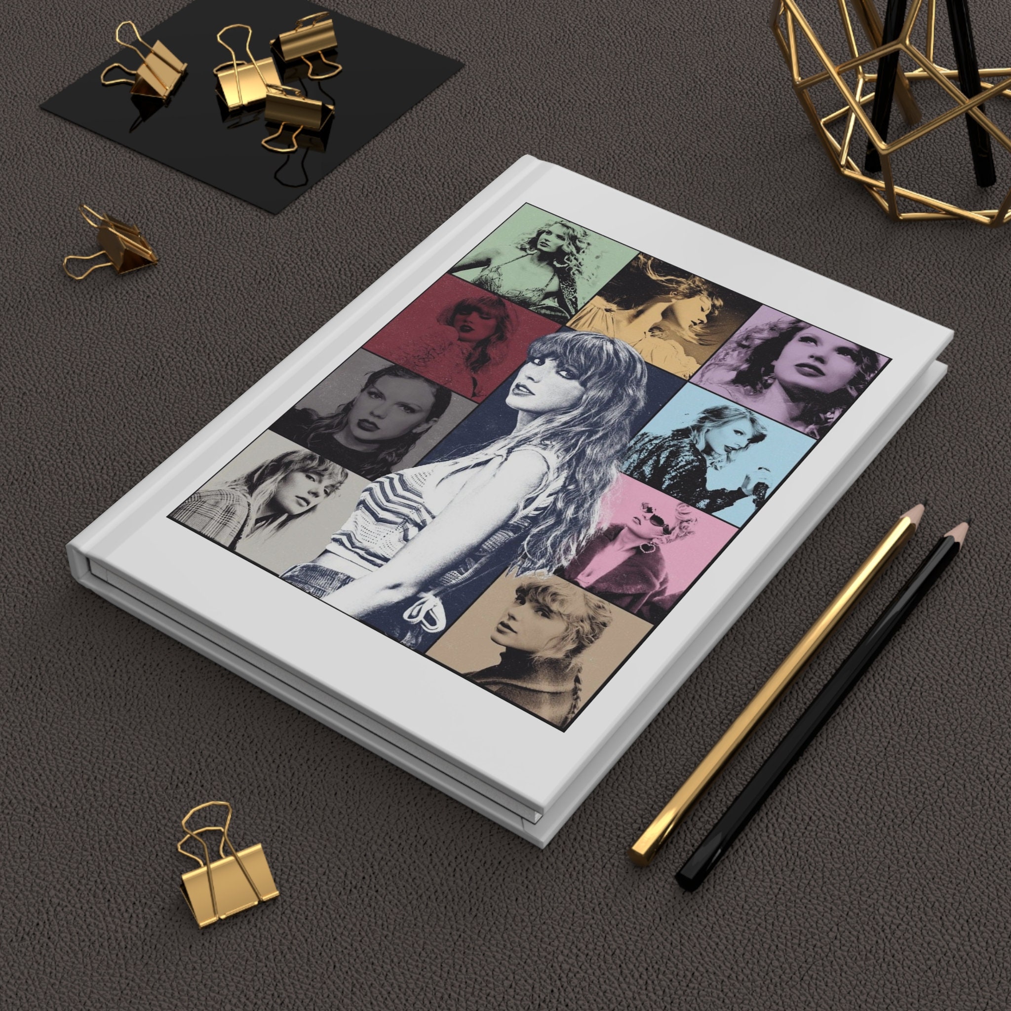 The Eras Tour Taylor Hardcover Journal, Taylor Fan Gift sold by Stand ...