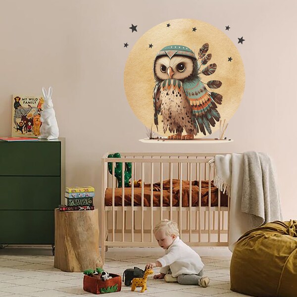 Owl Nursery Decals - Etsy