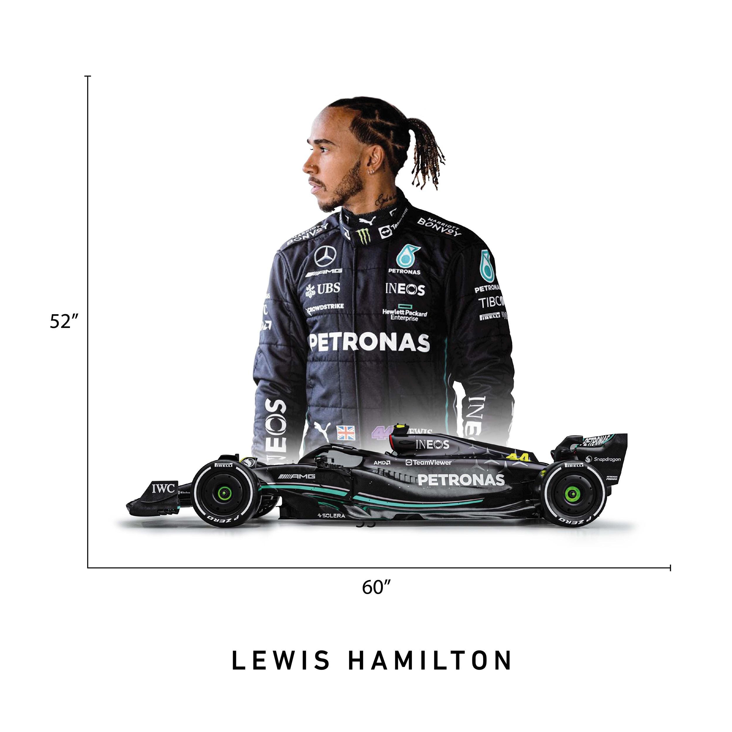 Lewis Hamilton F1 Car Wall Decal Racing Champion Wall Art Sticker for ...
