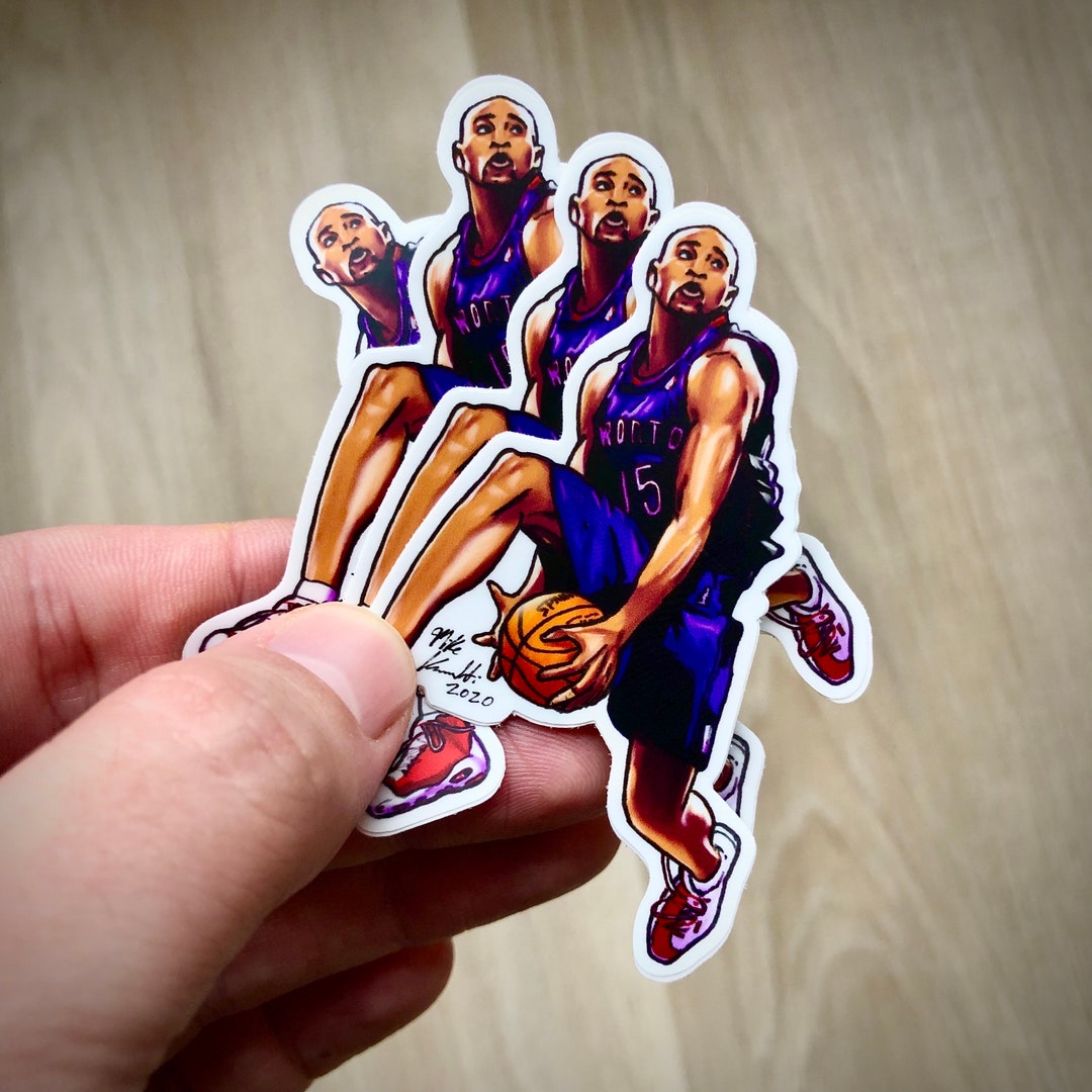 Vince Carter SLAM DUNK Sticker! Perfect for Toronto Basketball Fans - 2 ...
