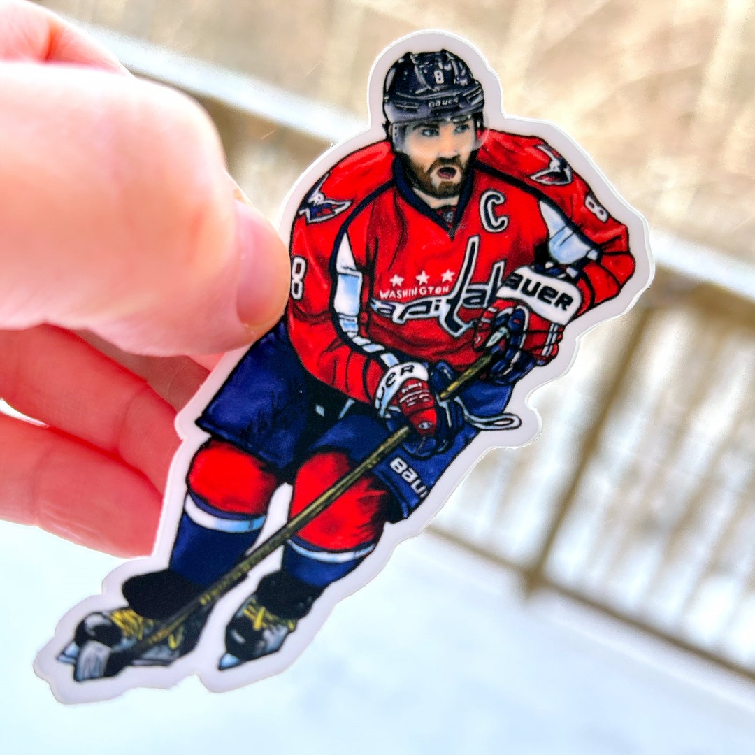 Alexander Ovechkin Vinyl Sticker Washington Hockey, Ovi, the Great ...