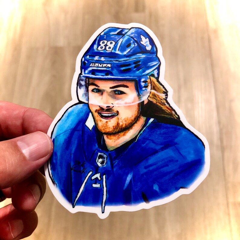 William Nylander Toronto Vinyl Sticker swedish Hockey Fan Art - Etsy