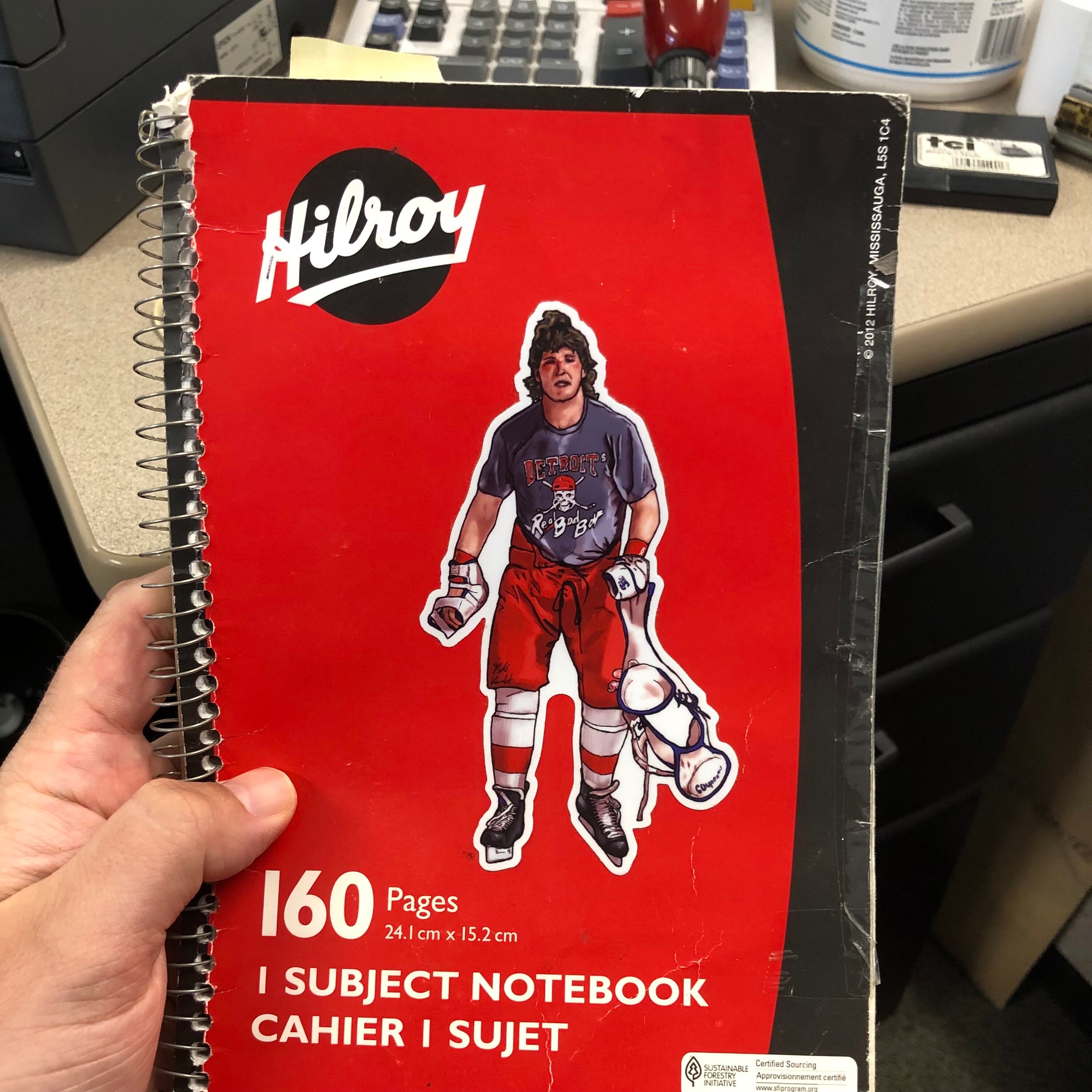 Bob Probert Detroit Hockey Enforcer Vinyl Sticker Perfect for Hockey ...