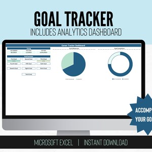 Goal Tracker Spreadsheet | Accomplish Your Goals, Simple Goal Setting ...