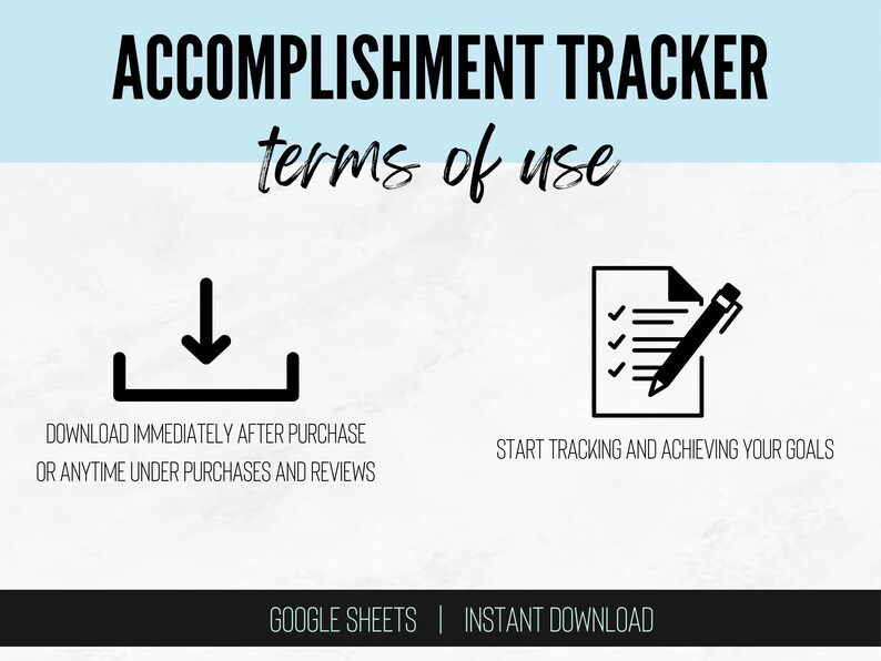 Accomplishment Tracker | Brag Spreadsheet | Professional Development ...