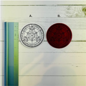 FMA Stickers - Vinyl Die-cut Stickers - Fullmetal Alchemist / Fullmetal ...