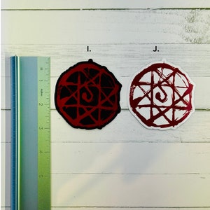 FMA Stickers - Vinyl Die-cut Stickers - Fullmetal Alchemist / Fullmetal ...