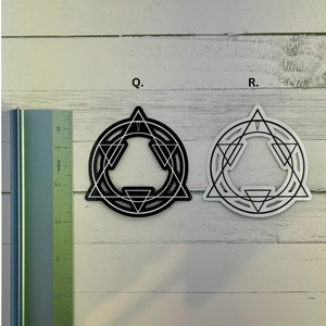 FMA Stickers - Vinyl Die-cut Stickers - Fullmetal Alchemist / Fullmetal ...