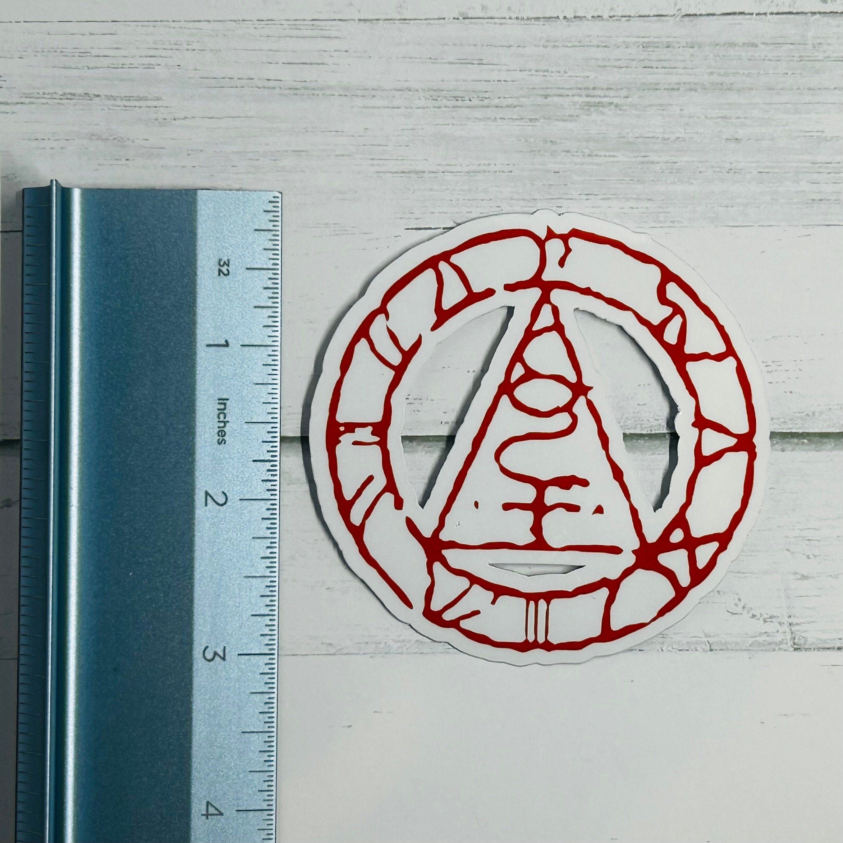 Silent Hill - Vinyl Die-cut Stickers - Silent Hill Symbols - Etsy