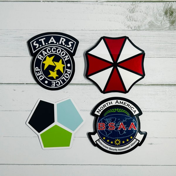 Resident Evil Stickers - Etsy