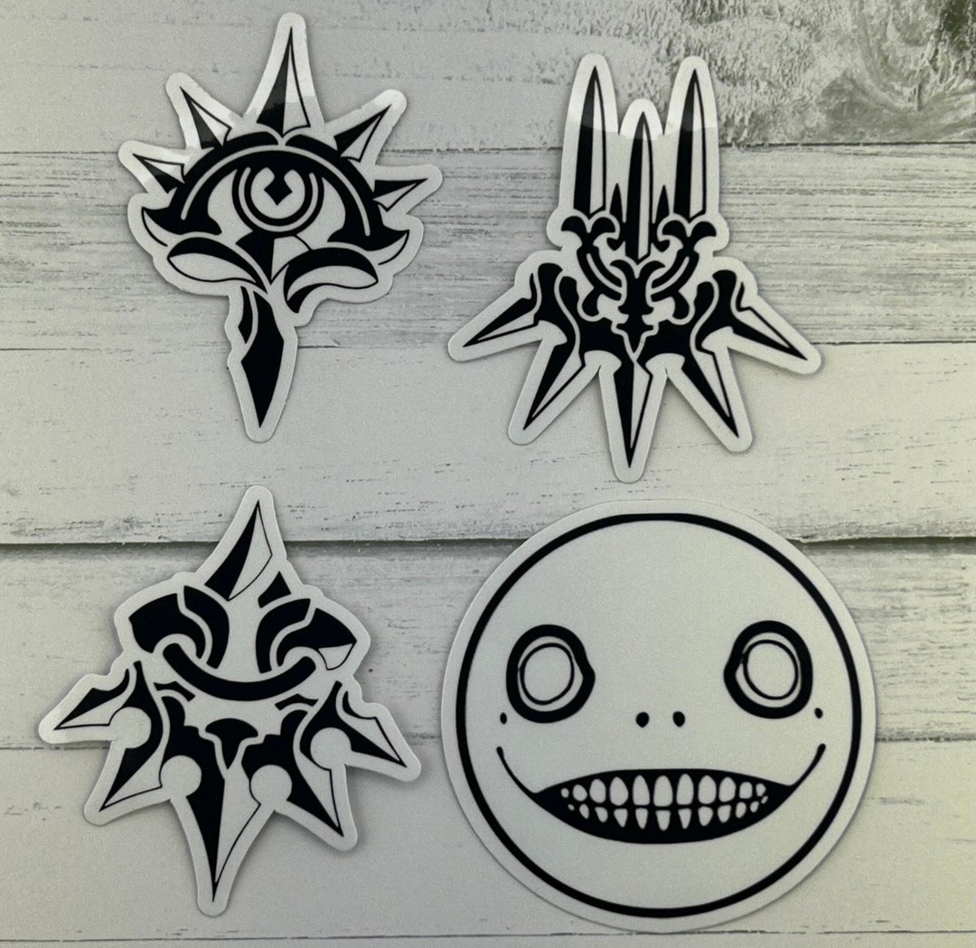 Nier Automata Stickers Vinyl Die-cut Stickers Nier - Etsy