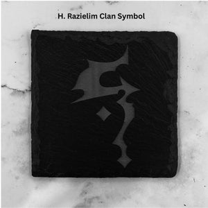 Legacy of Kain Square Coasters - Laser Engraved Slate Coaster Set ...