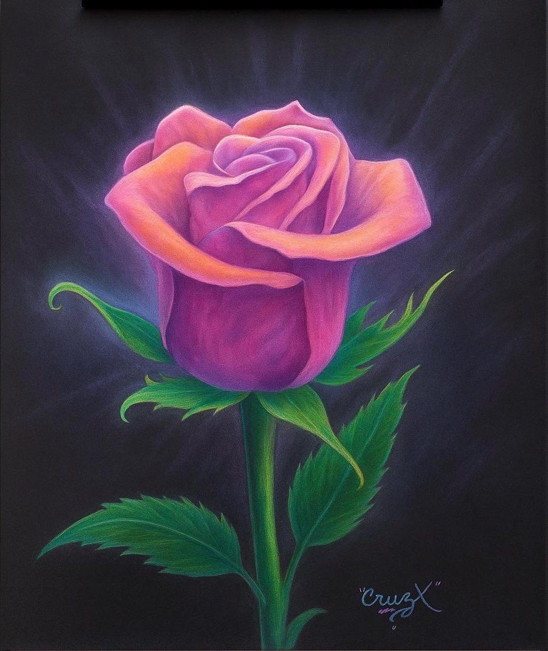 Flor Art Print, Mexican Art, Chicano Art,rosa Art, Mexican Decor ...
