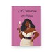 Hardcover Gratitude Journal, Black Woman With Champagne Glass Design, A ...