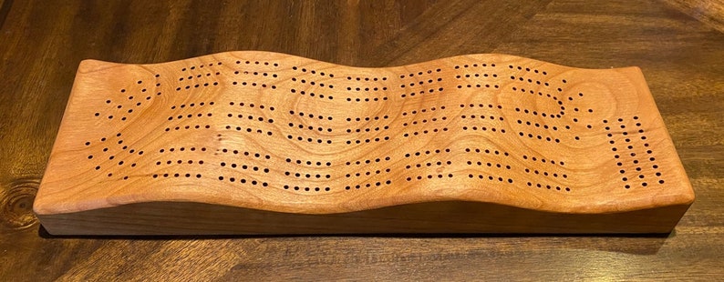 Personalized Cribbage Board, Wood Anniversary Gift, Custom Cribbage ...