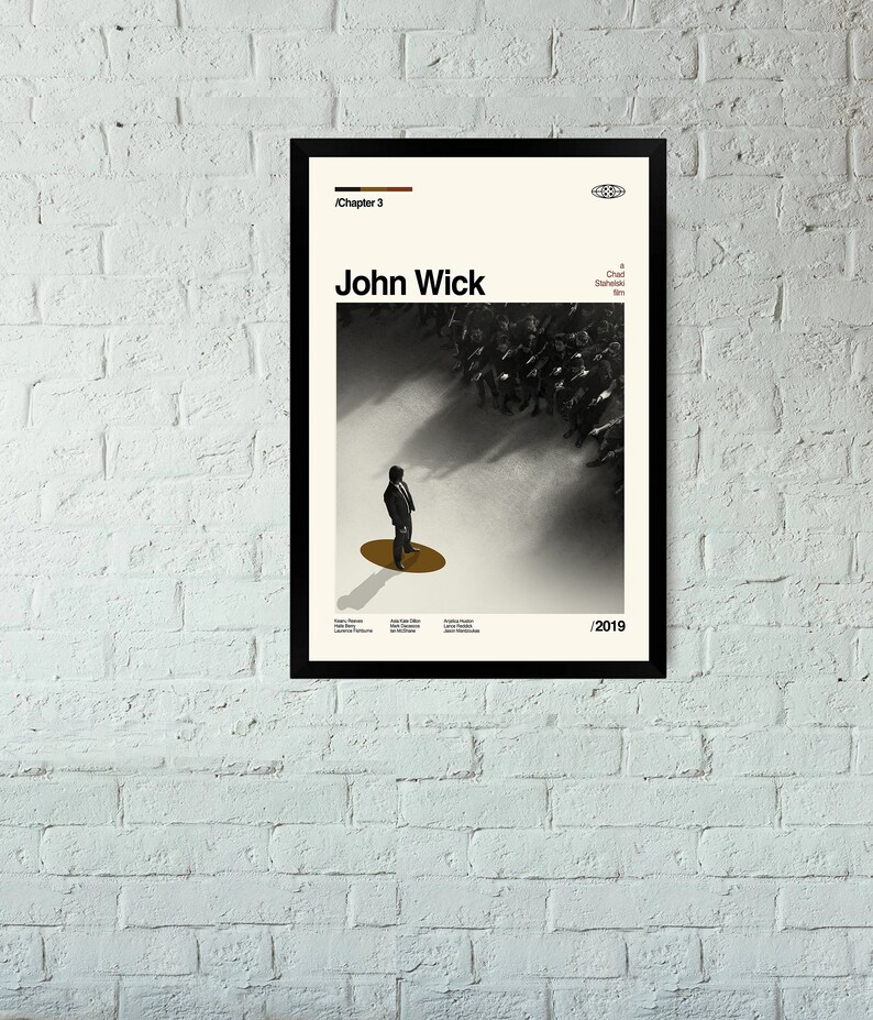 Retro Movie Poster Retro Modern Poster Minimalist Art - Etsy