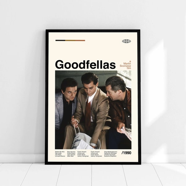 Goodfellas Movie Poster Vintage - Etsy