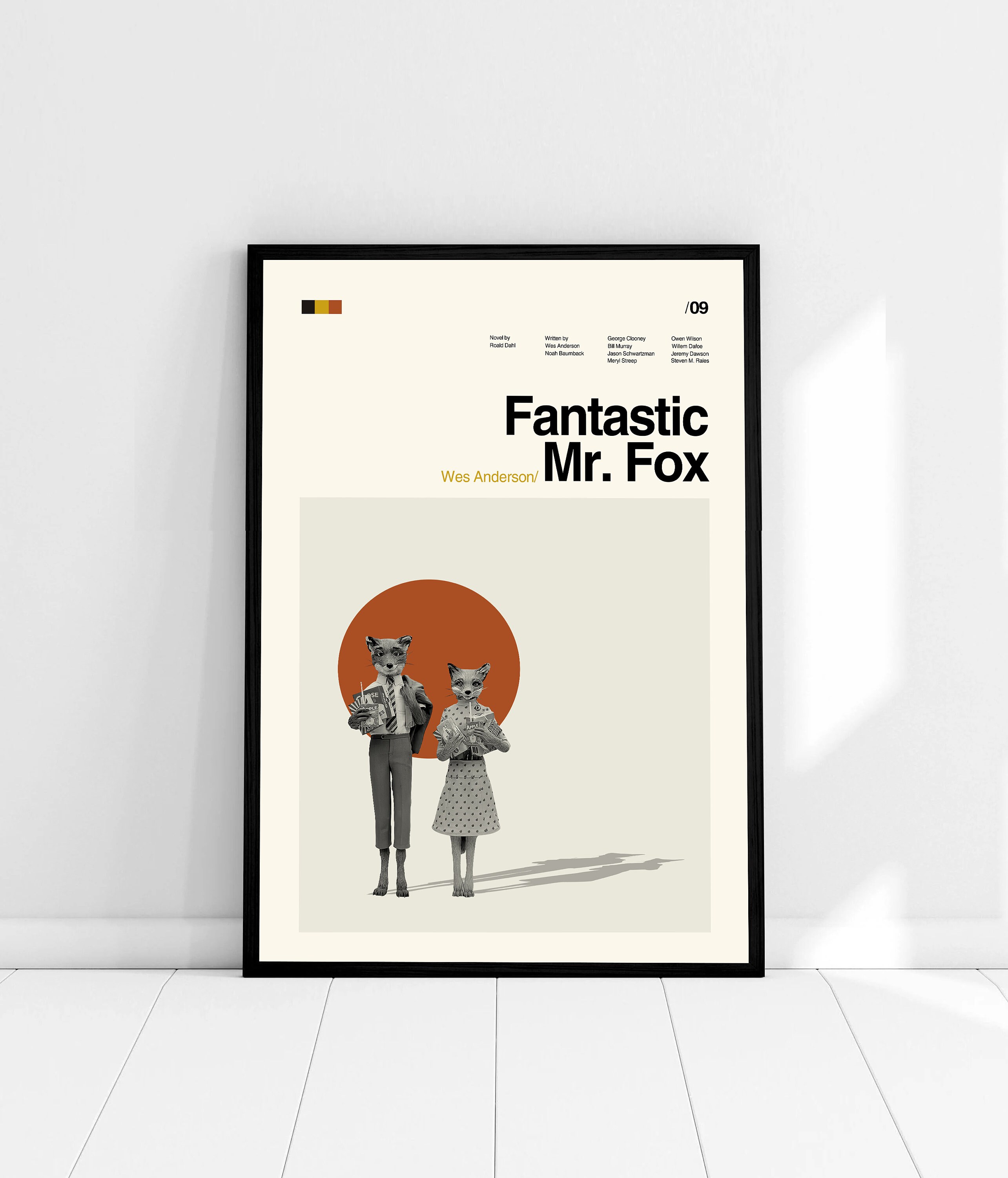 Fantastic Mr Fox Minimalist Poster