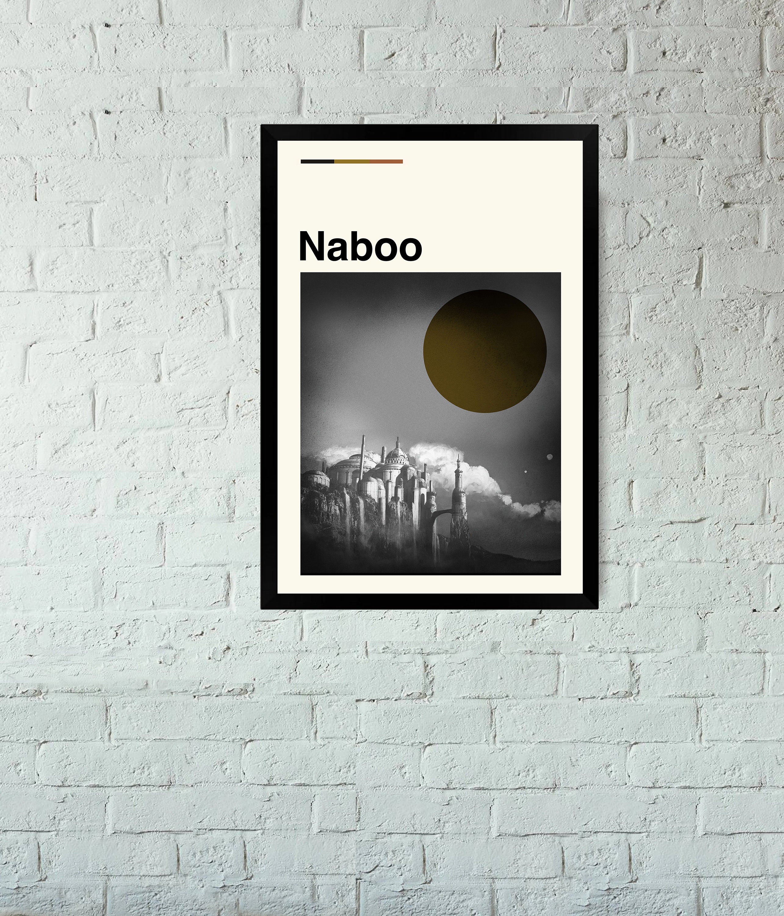Naboo Movie Poster Naboo Film Naboo Movie Minimalist - Etsy