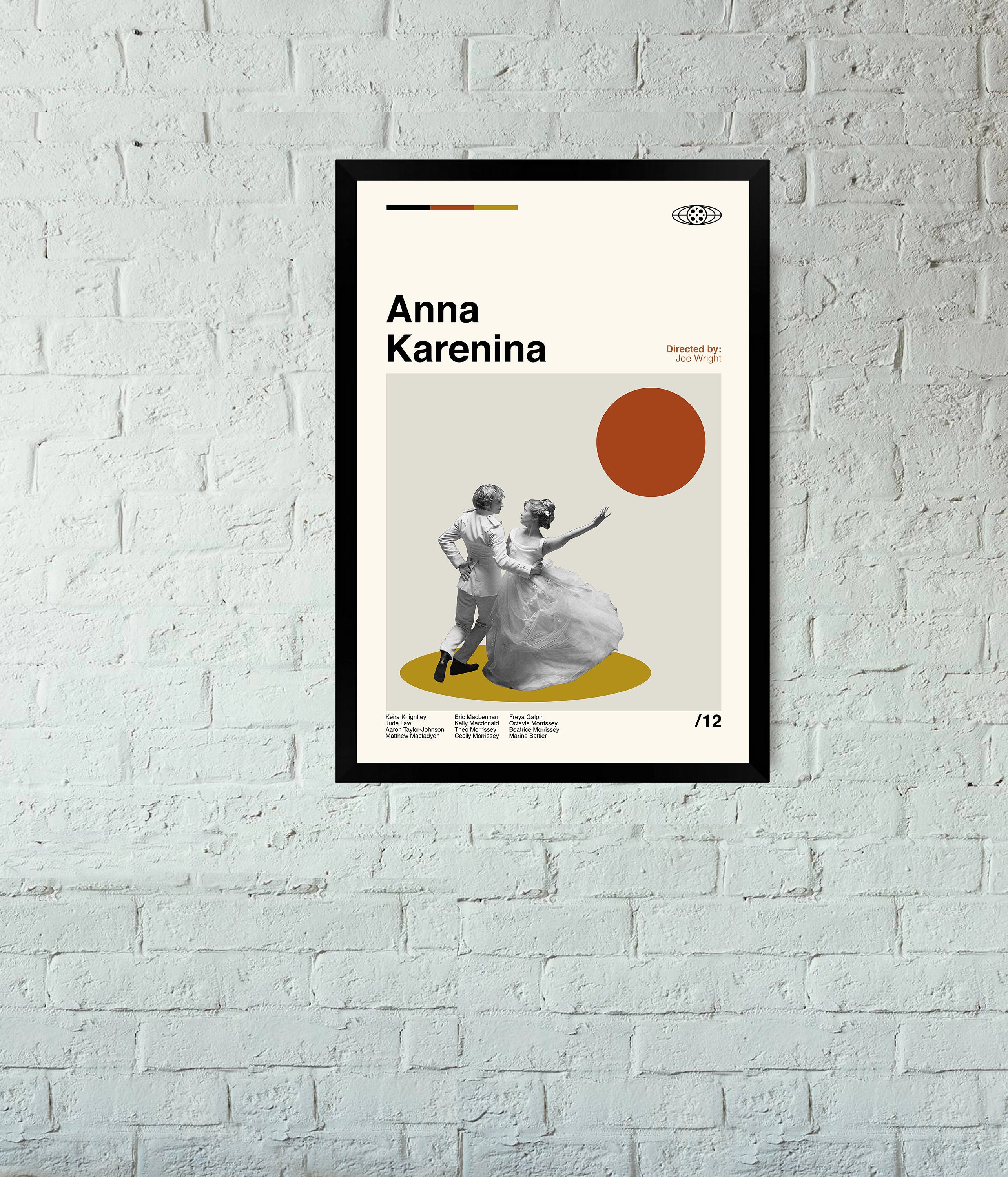 Anna Karenina Poster - Joe Wright - Retro Movie Poster - Minimalist Art - Vintage Poster ...