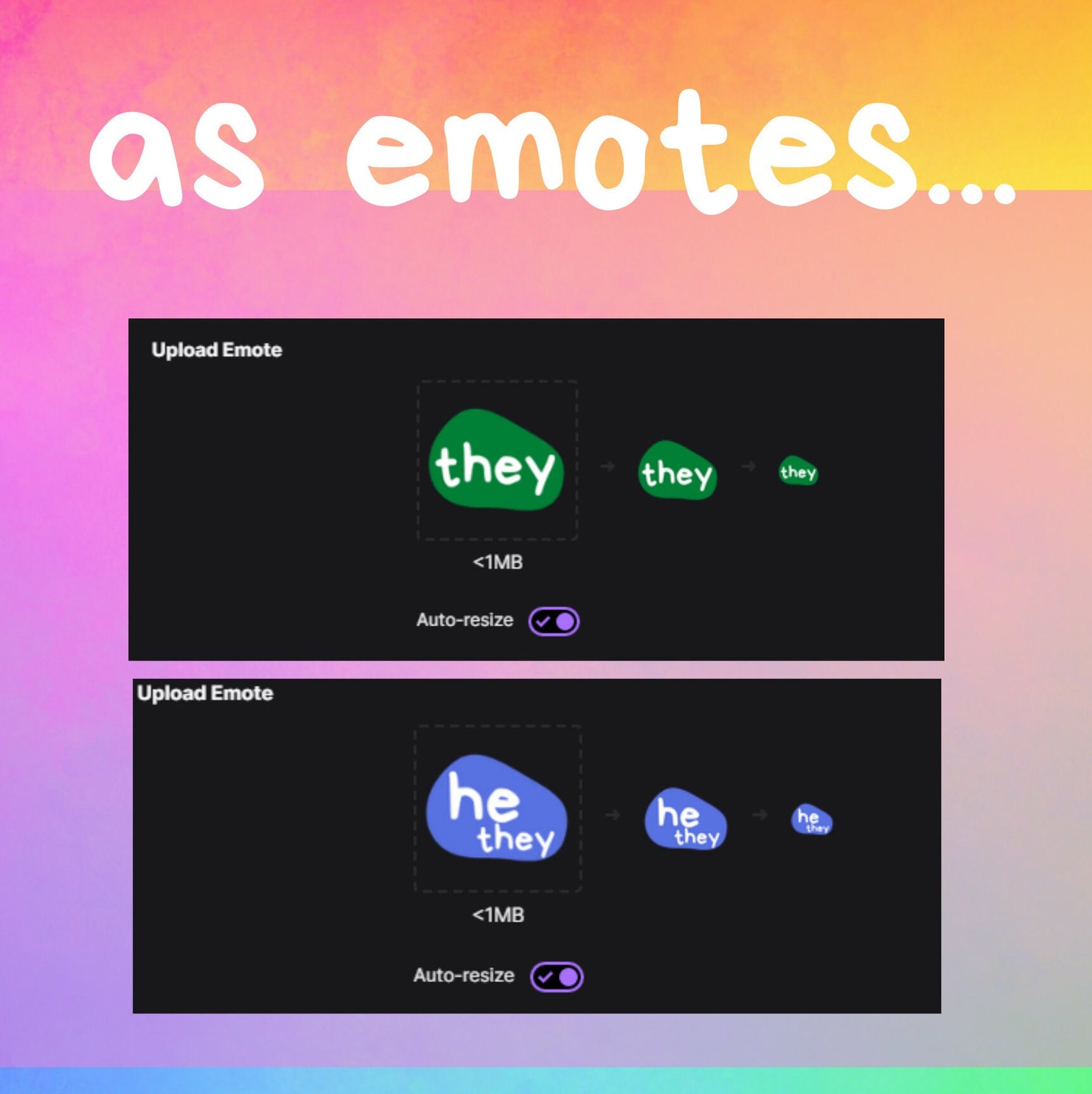 Discord an Twitch Pronoun Badges Emotes Twitch Affiliated or Partnered ...
