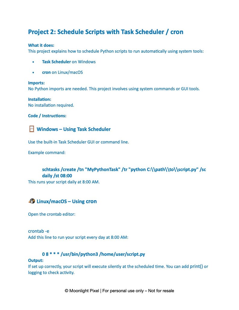 50 Python Automation Scripts: Volume 2 - Boost Productivity - Etsy Canada