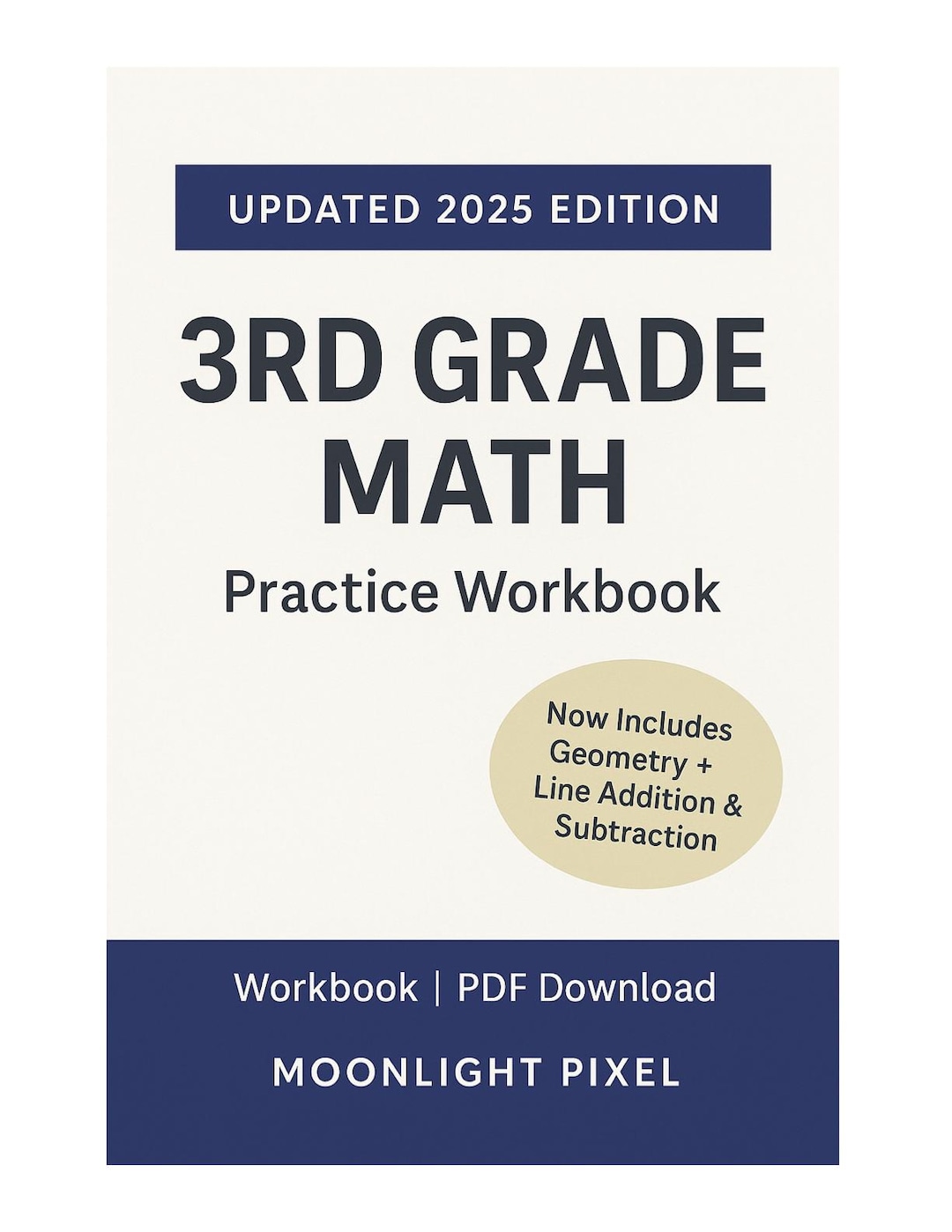 3rd Grade Math Workbook: Addition, Subtraction, Multiplication (2 PDF ...