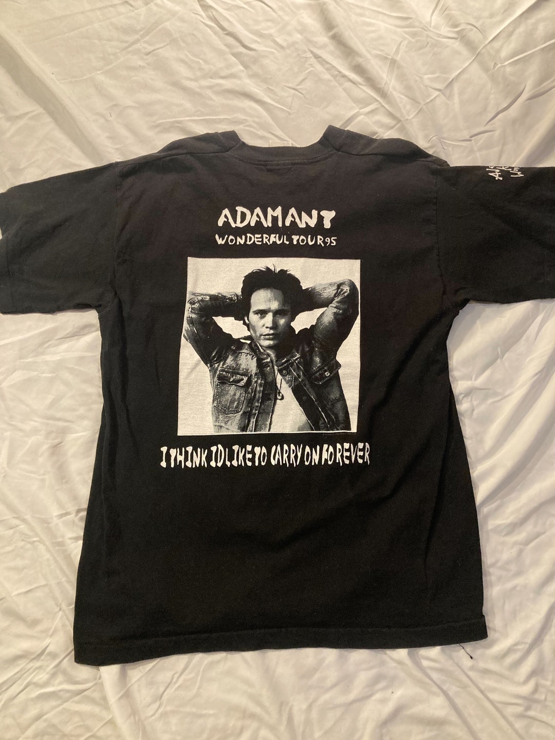 Vintage Adam Ant 1995 Wonderful Tour T-shirt - Etsy
