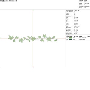 Vibrant Ivy Wreath and Border Machine Embroidery Design Bundle, Wedding ...