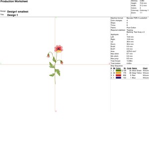 Enchanted Garden Border Machine Embroidery Design + 8 Flowers, Instant ...