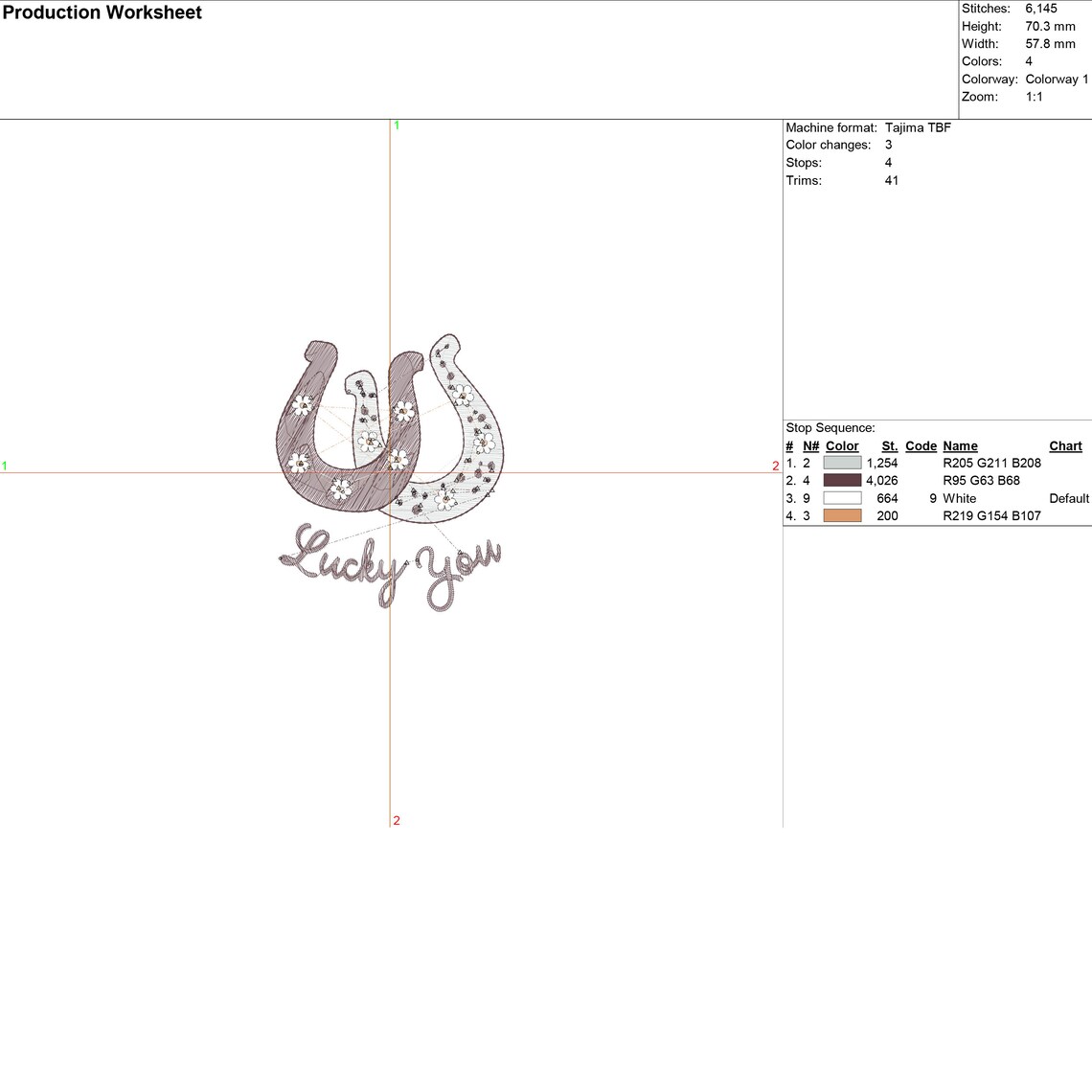 Lucky Cowgirl Flower Horseshoe Machine Embroidery Design, Rodeo Rustic ...