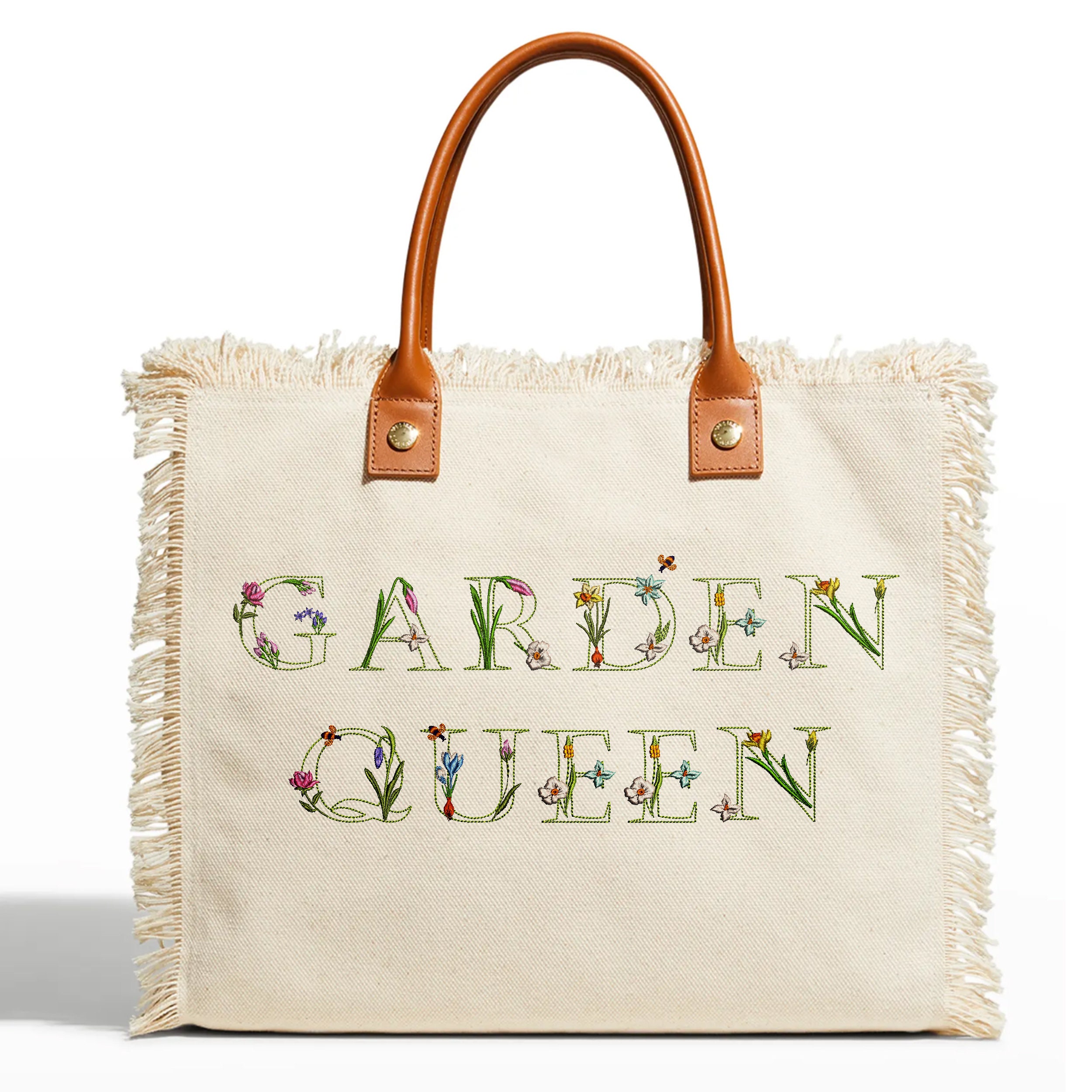 Flower Garden Alphabet Machine Embroidery Design Package - Etsy