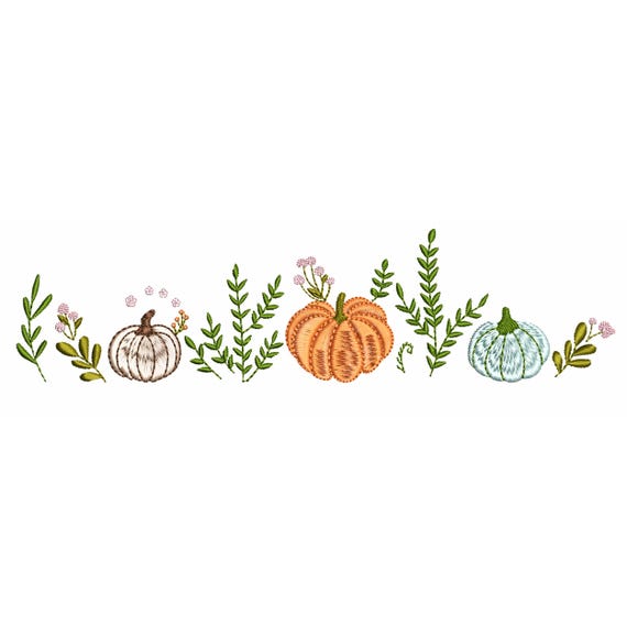 Thanksgiving Pumpkin Borders