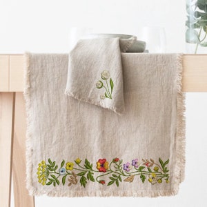 Enchanted Garden Border Machine Embroidery Design + 8 Flowers, Instant ...