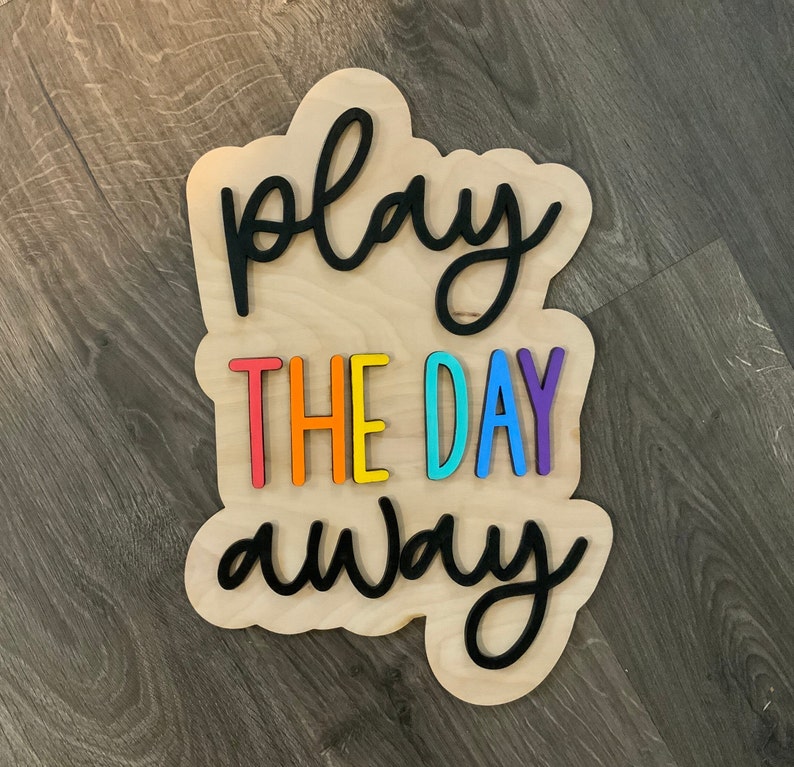 Play the Day Away SVG ONLY (no Physical Product) - Etsy